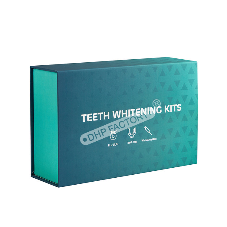 Customization Teeth Retainer Box Magnetic Rigid Box With Paper Tray